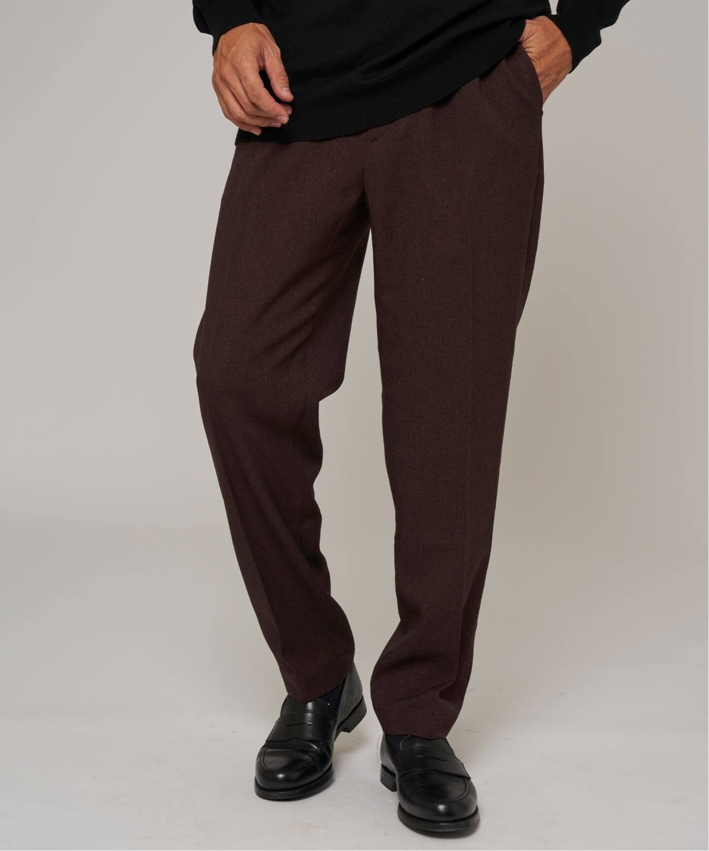 ウーリッシュ ツイル RT イージー パンツ（スラックス）｜EDIFICE