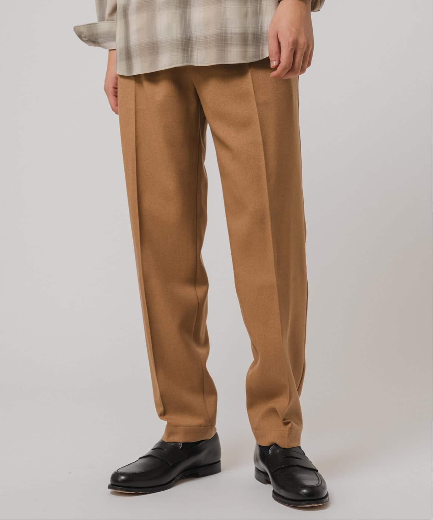 エディフィス（EDIFICE）/ウーリッシュ ツイル RT イージー パンツ ウーリッシュ ツイル RT イージー パンツ（スラックス）｜EDIFICE