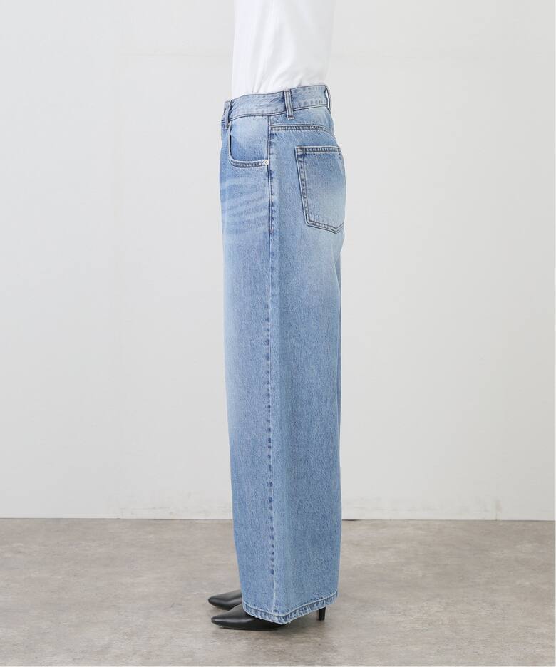【Geek Office / ギークオフィス】INSILENCE / [CALIK] LOW-WAIST WIDE JEANS（デニムパンツ ...