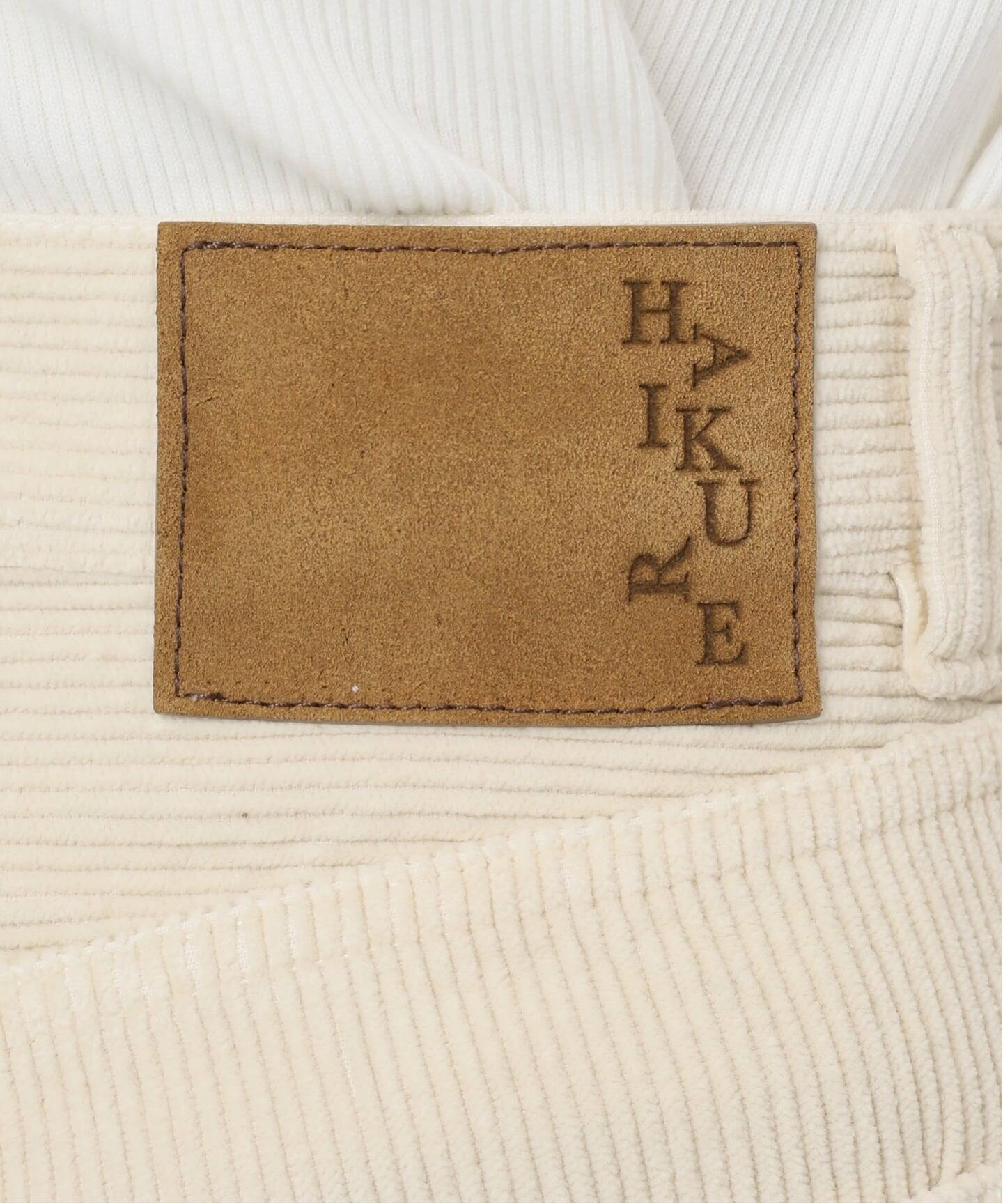 HAIKURE/ハイクル】BETHANY ASIAN FIT VELVET VIC：コーデュロイパンツ