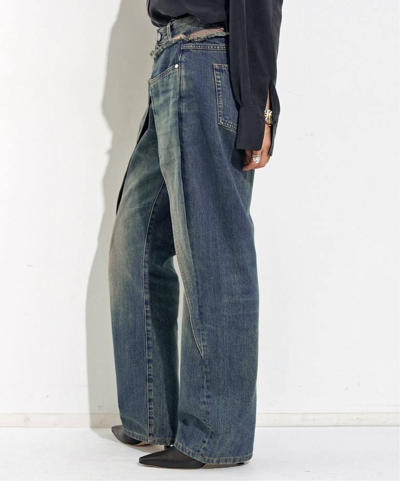 【BETTTER/ベター】 WRAP JEANS（デニムパンツ・ジーンズ）｜L'Appartement（アパルトモン）の通販｜BAYCREW ...