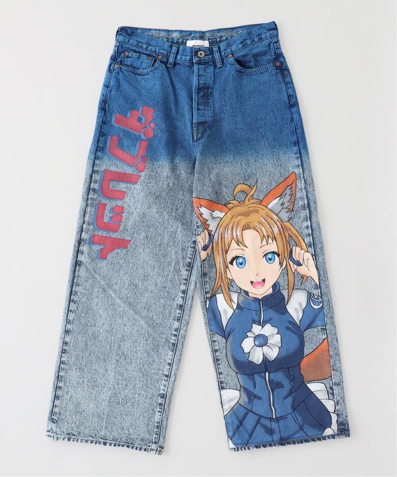 【doublet / ダブレット】ANIME HAND-PAINTING DENIM PANTS（デニムパンツ・ジーンズ）｜WISM（ウィズム ...