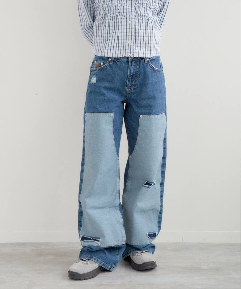 One Tea spoon / ワンティースプーン BLUE THUNDER WIDE LEG JEANS（デニムパンツ・ジーンズ ...