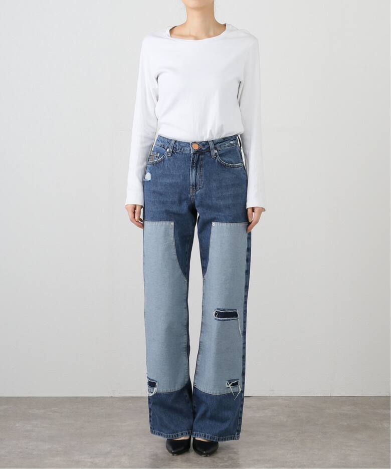 One Tea spoon / ワンティースプーン BLUE THUNDER WIDE LEG JEANS（デニムパンツ・ジーンズ ...