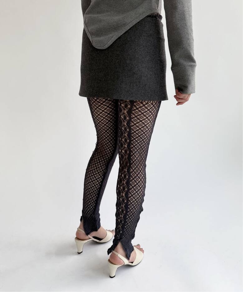 【EUCHRONIA/ユークロニア】Stretch lace leggings（レギンス・スパッツ）｜EDIT.FOR LULU（エディット ...