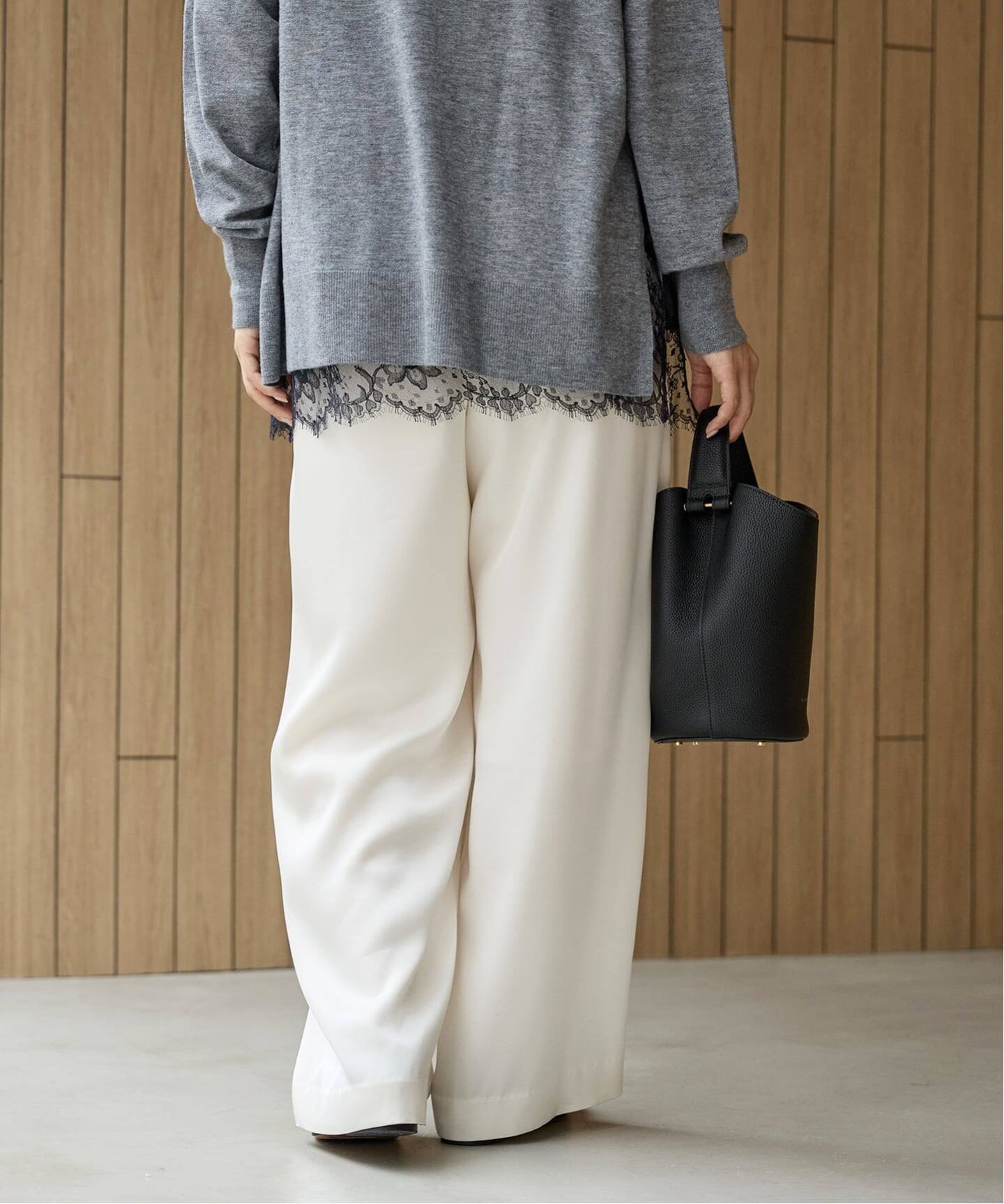 ダブルサテンイージーパンツ（その他パンツ）｜IENA（イエナ）の通販