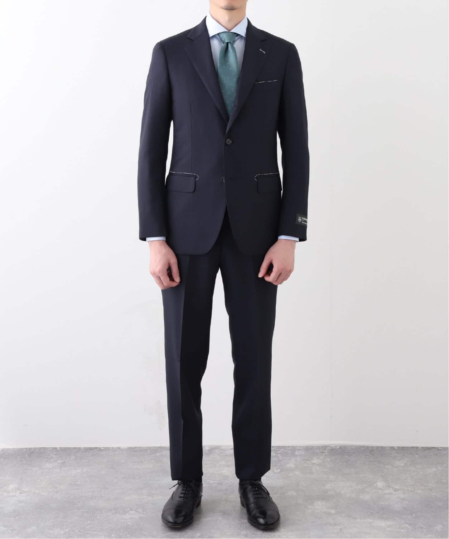 D.OLIVER 3ボタン ピンヘッド (DORMEUIL)（スーツ・セットアップ