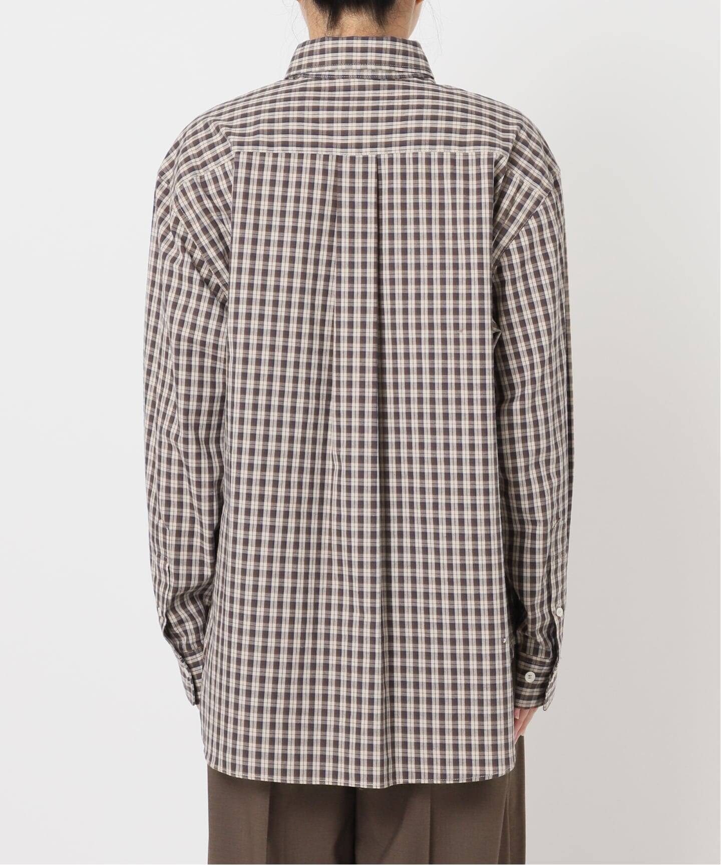 PLAID CHECK ボタンダウンシャツ（シャツ／ブラウス）｜U by