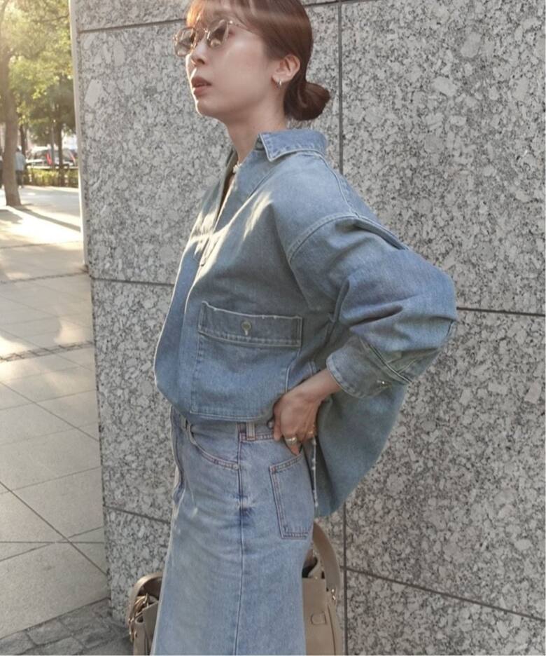 COUTURE D’ADAM/クチュール ド アダム Denim Skipper Shirt（シャツ／ブラウス）｜NOBLE（ノーブル）の通販｜BAYCREW’S STORE