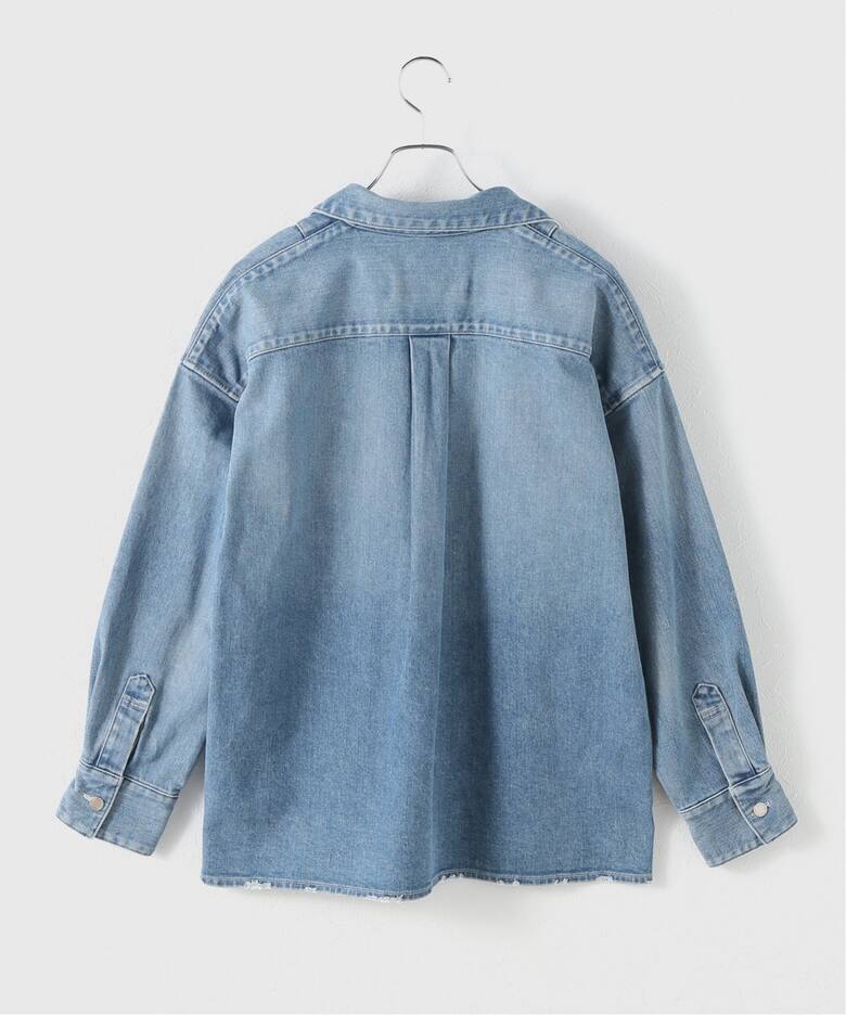 COUTURE D’ADAM/クチュール ド アダム Denim Skipper Shirt（シャツ／ブラウス）｜NOBLE（ノーブル）の通販｜BAYCREW’S STORE