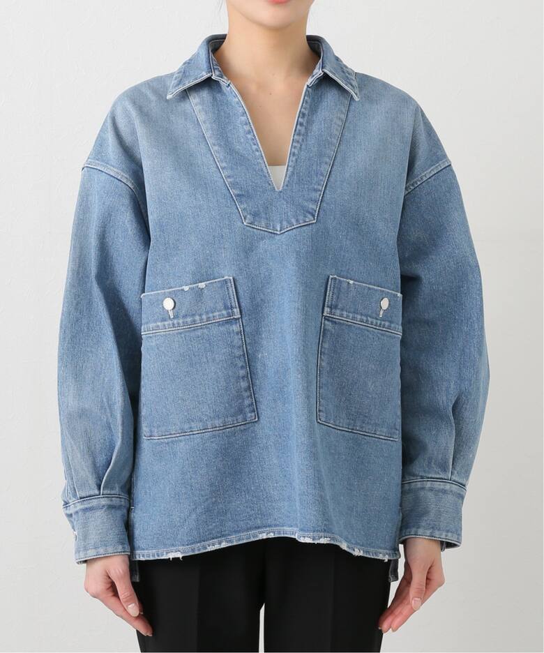 COUTURE D’ADAM/クチュール ド アダム Denim Skipper Shirt（シャツ／ブラウス）｜NOBLE（ノーブル）の通販｜BAYCREW’S STORE