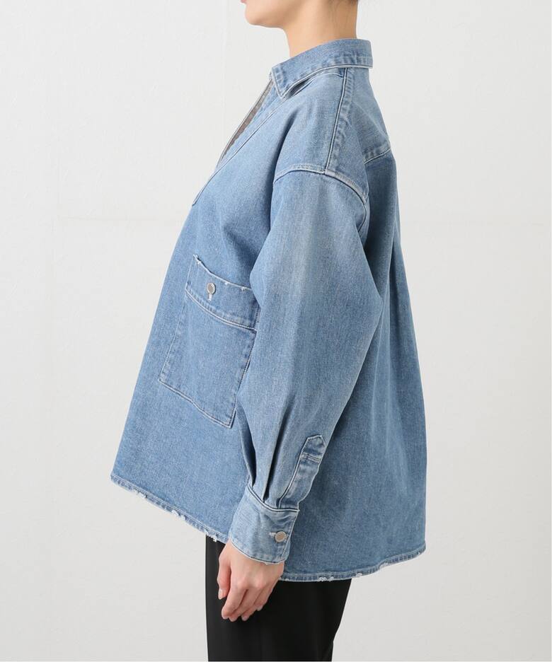 COUTURE D’ADAM/クチュール ド アダム Denim Skipper Shirt（シャツ／ブラウス）｜NOBLE（ノーブル）の通販｜BAYCREW’S STORE