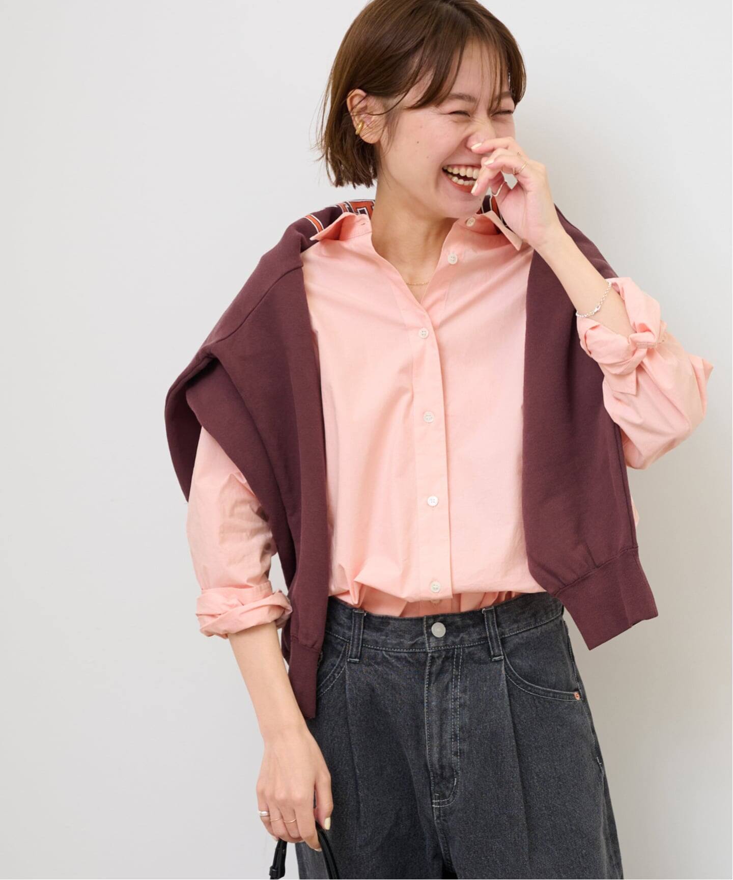 ジャーナルスタンダード レリューム（JOURNAL STANDARD relume）/コットンレギュラーカラーシャツ コットンレギュラーカラーシャツ（シャツ／ブラウス）｜JOURNAL