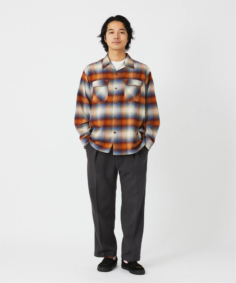 PENDLETON / ペンドルトン 別注コットンシャギー オープンカラーシャツ（シャツ／ブラウス）｜JOURNAL STANDARD relume（ジャーナルスタンダード レリューム）の通販 ...
