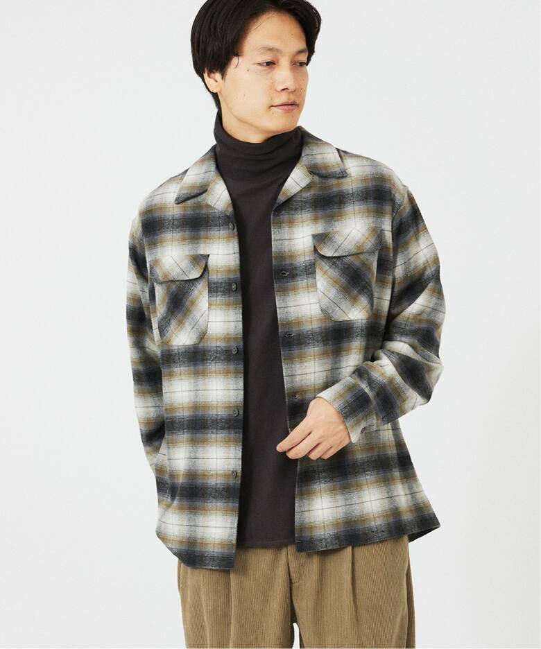 PENDLETON / ペンドルトン 別注コットンシャギー オープンカラーシャツ（シャツ／ブラウス）｜JOURNAL STANDARD relume（ジャーナルスタンダード レリューム）の通販 ...