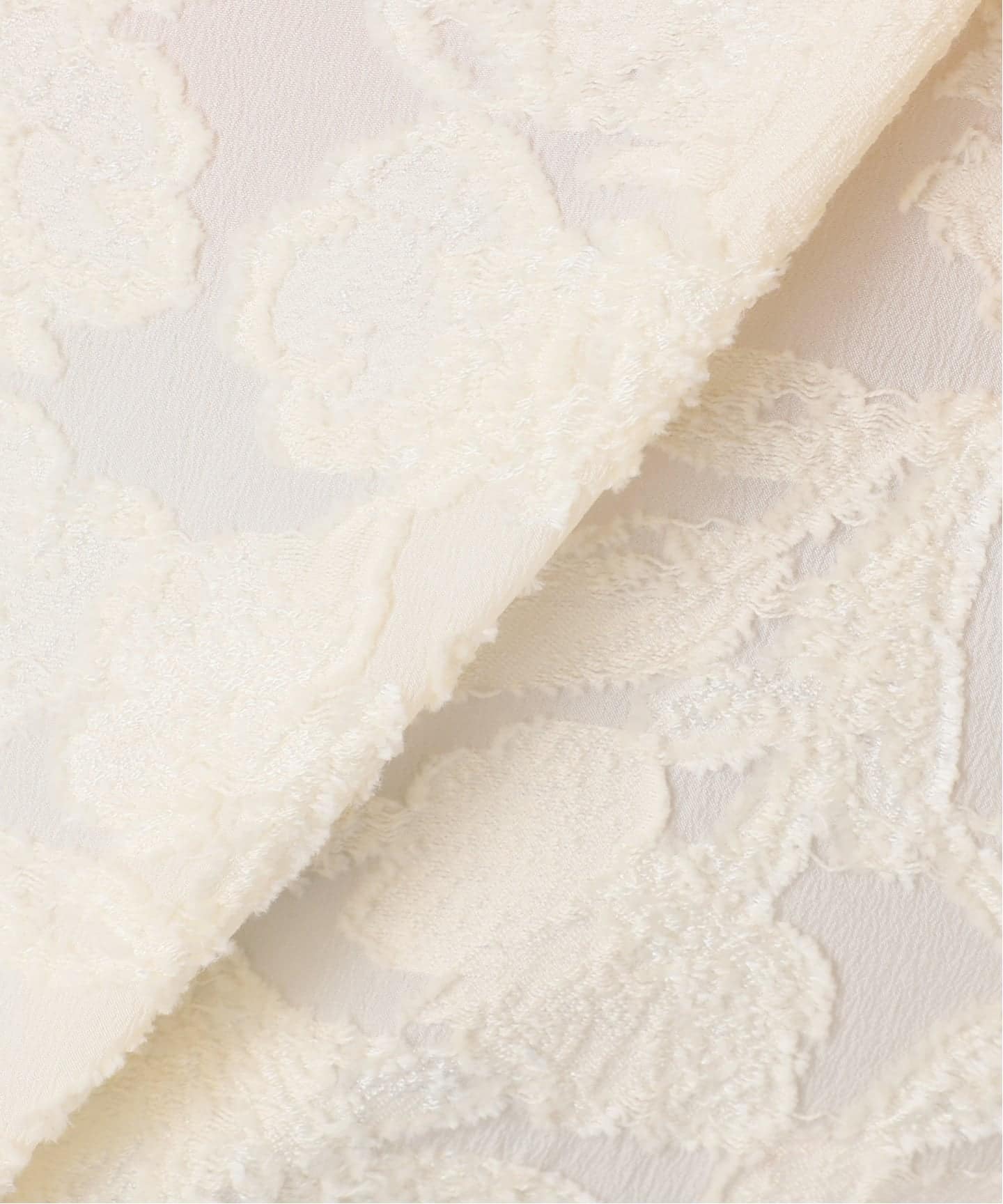 フラワージャガード クルーネックブラウス（シャツ／ブラウス）｜Spick