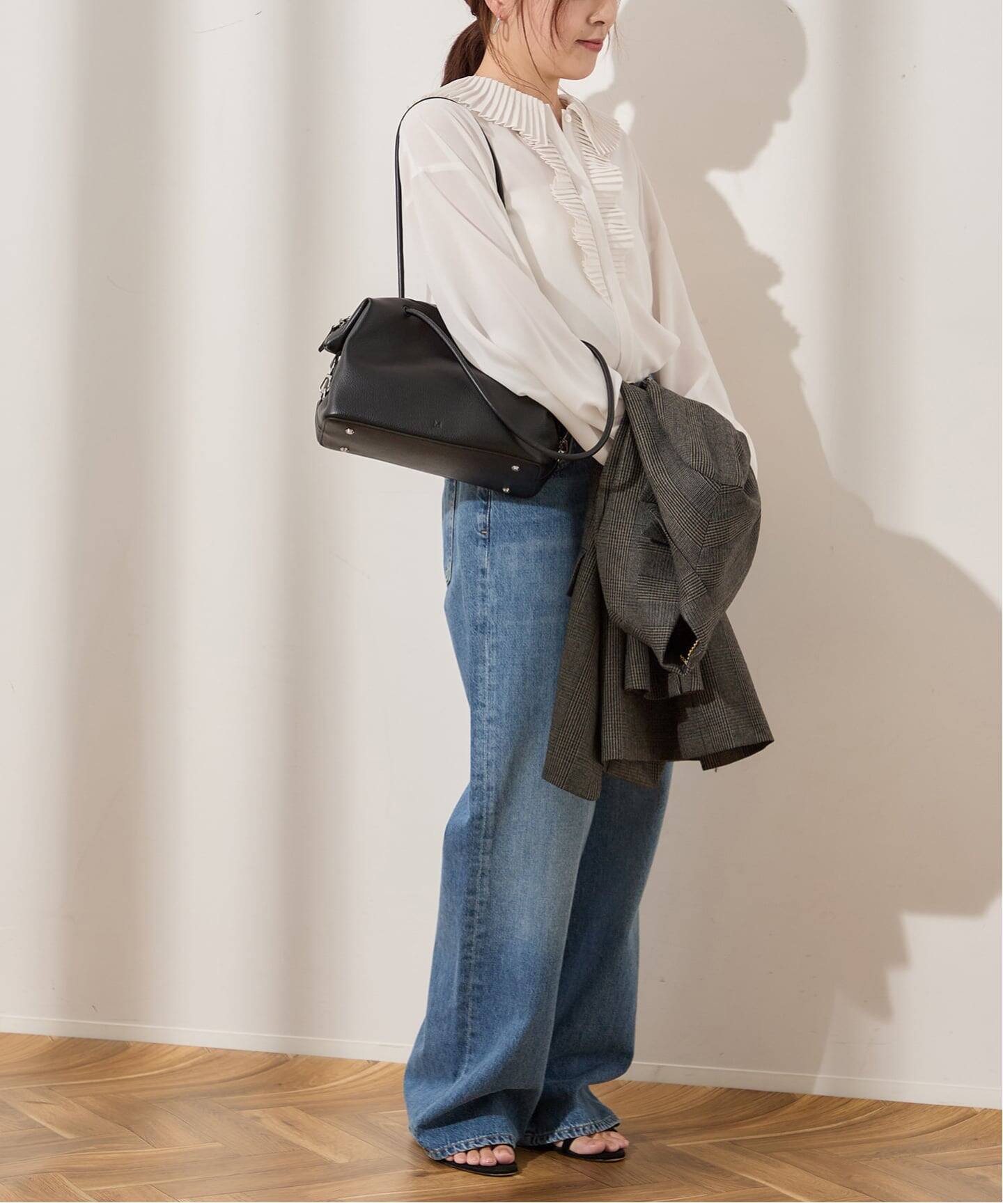 プリーツカラーブラウス（シャツ／ブラウス）｜JOURNAL STANDARD L