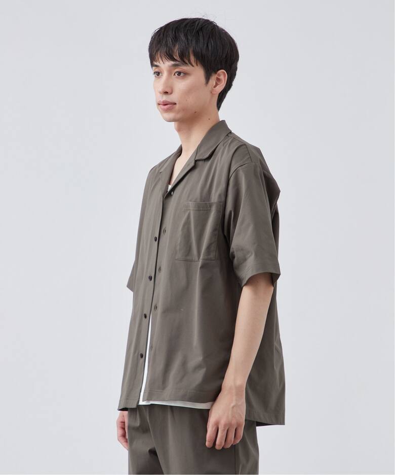 TQA-6 高機能セットアップ / オープンカラーシャツ＆ワイドテーパードスラックス（シャツ／ブラウス）｜B.C STOCK（ベーセーストック）の通販｜BAYCREW’S STORE