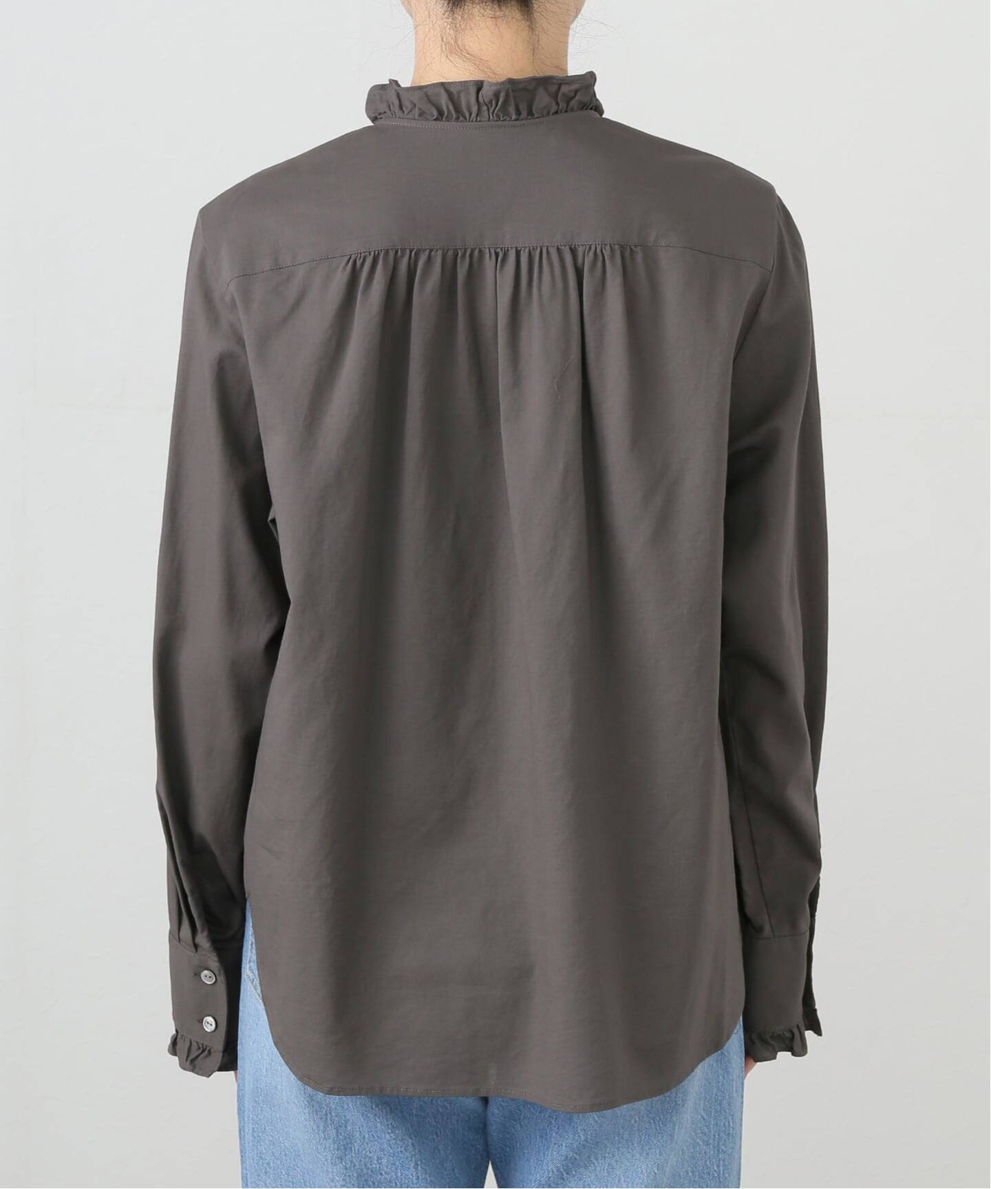 コットンラッフルフリルブラウス（シャツ／ブラウス）｜IENA（イエナ