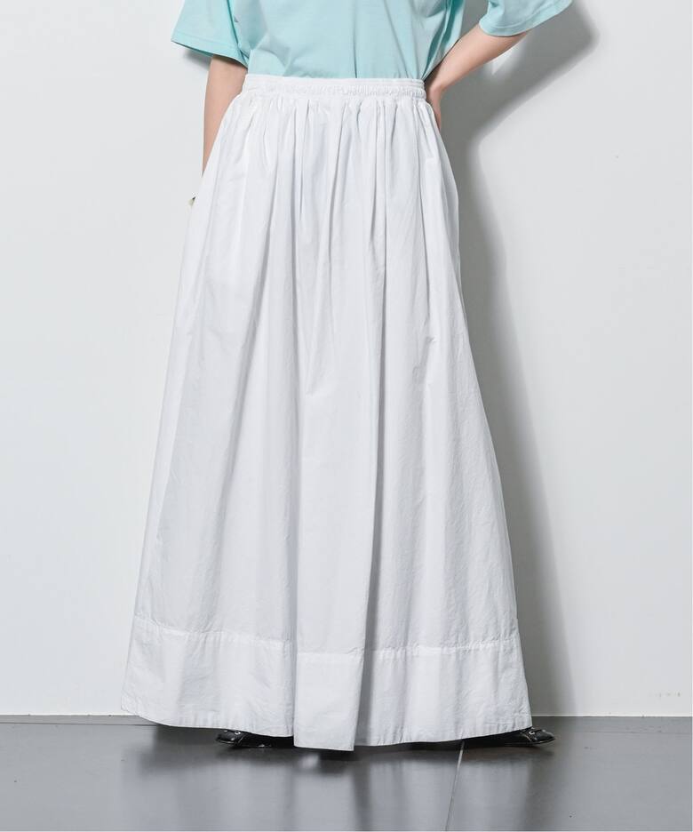 ASHER KATE Poplin Skirt L802-W20：スカート（ロング･マキシ丈スカート）｜CITYSHOP（シティショップ）の通販｜BAYCREW’S STORE