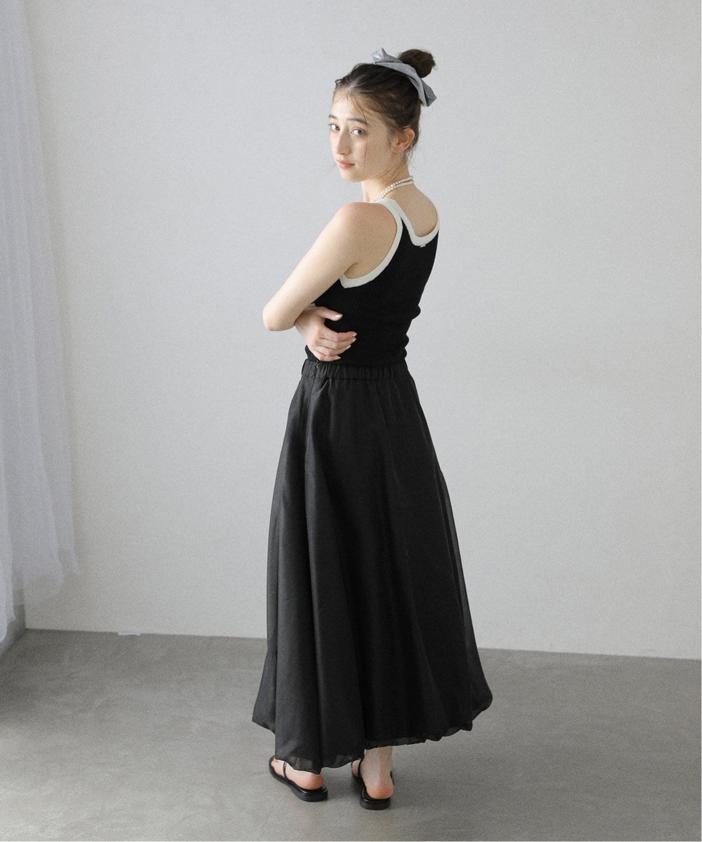 洗える】バルーンスカート（ロング・マキシ丈スカート）｜La Totalite