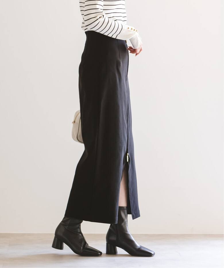《追加》RyNyコンフォートストレッチジップタイトスカート（ロング･マキシ丈スカート）｜NOBLE（ノーブル）の通販｜BAYCREW’S STORE