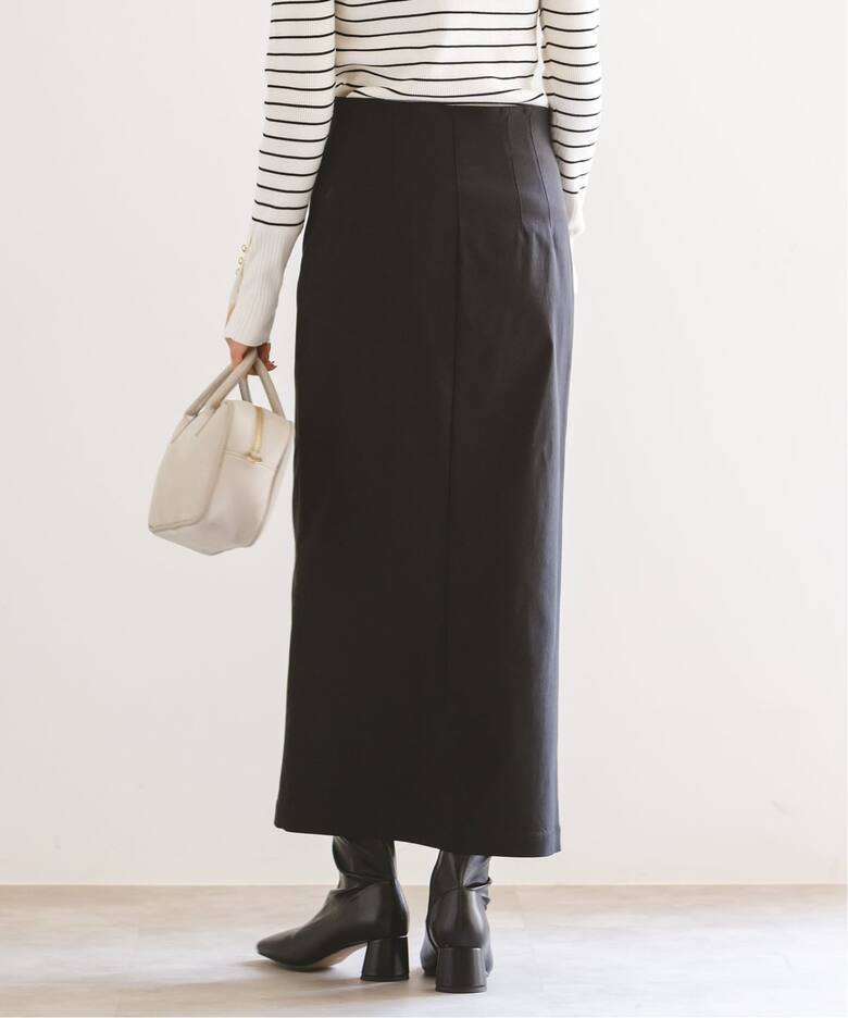 《追加》RyNyコンフォートストレッチジップタイトスカート（ロング･マキシ丈スカート）｜NOBLE（ノーブル）の通販｜BAYCREW’S STORE
