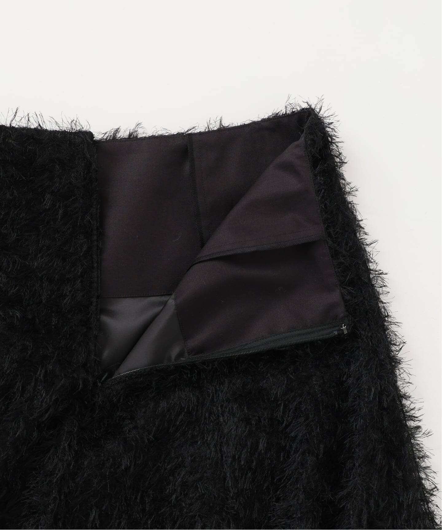 フェザーチュールフレアスカート（ロング・マキシ丈スカート）｜NOBLE