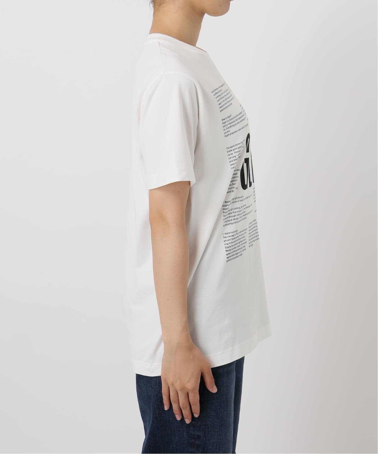 Glyph Typesetting TEE（Tシャツ／カットソー）｜Spick and Span
