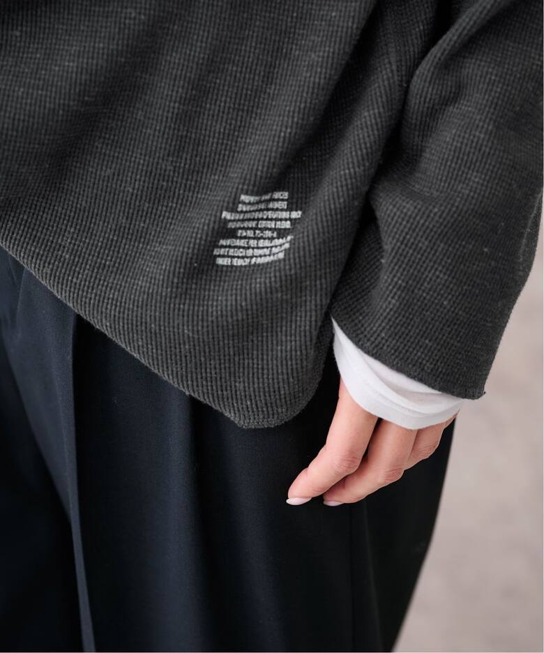 JANE SMITH/ジェーンスミス 別注ワッフルプルオーバー（Tシャツ／カットソー）｜FRAMeWORK（フレームワーク）の通販｜BAYCREW’S STORE