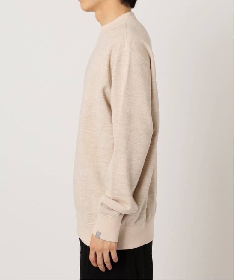 LOOPWHEELER × LOWERCASE for EDIFICE ウール/シルク スウェットSP（スウェット）｜EDIFICE（エディフィス）の通販｜BAYCREW’S STORE