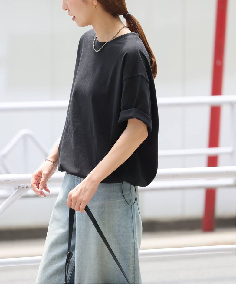 [25AW新作 / 抗菌防臭 / 接触冷感]OEドロストコクーンプルオーバー（Tシャツ／カットソー）｜JOURNAL STANDARD relume（ジャーナルスタンダード レリューム）の通販 ...