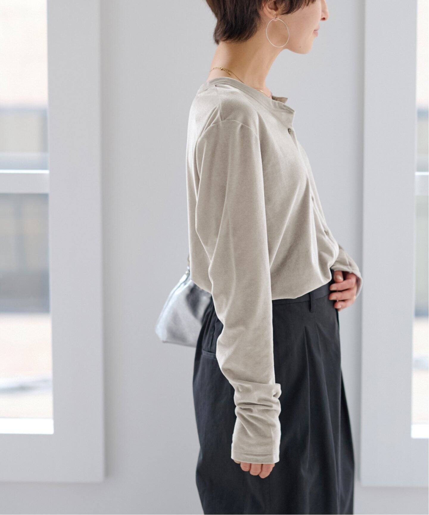 [25AW新作]シアーベロアクルーネックカーディガン（カーディガン）｜JOURNAL STANDARD relume（ジャーナルスタンダード レリューム）の通販｜BAYCREW’S STORE