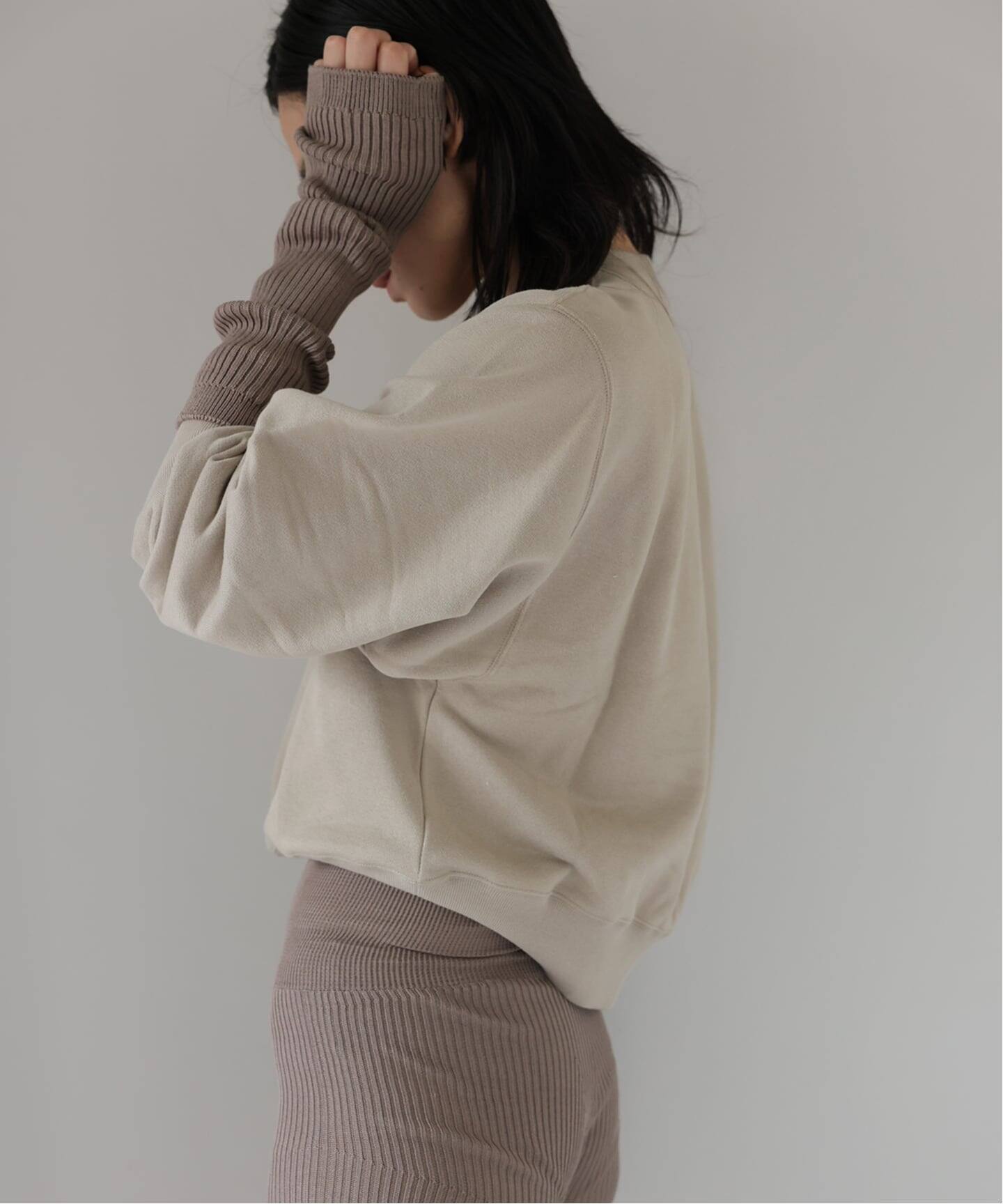 セカンドスキンスウェットプルオーバー（スウェット）｜EMILY WEEK