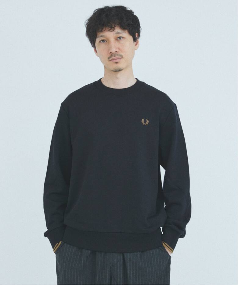 FRED PERRY / フレッドペリー クルーネックスウェット M7535（スウェット）｜JOURNAL STANDARD（ジャーナル ...
