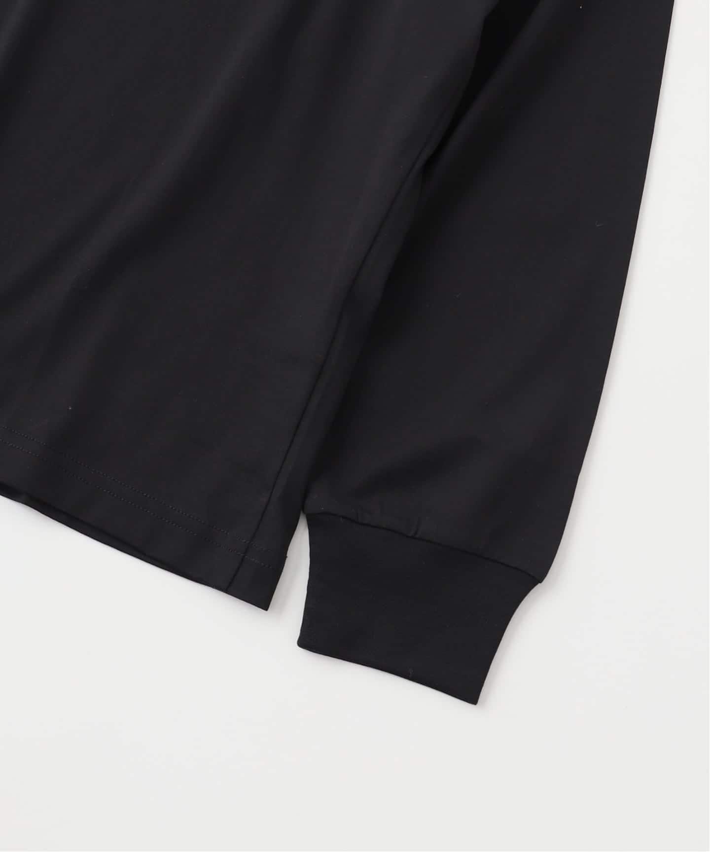 handvaerk / ハンドバーク モックネック L/S T-SHIRT（Tシャツ