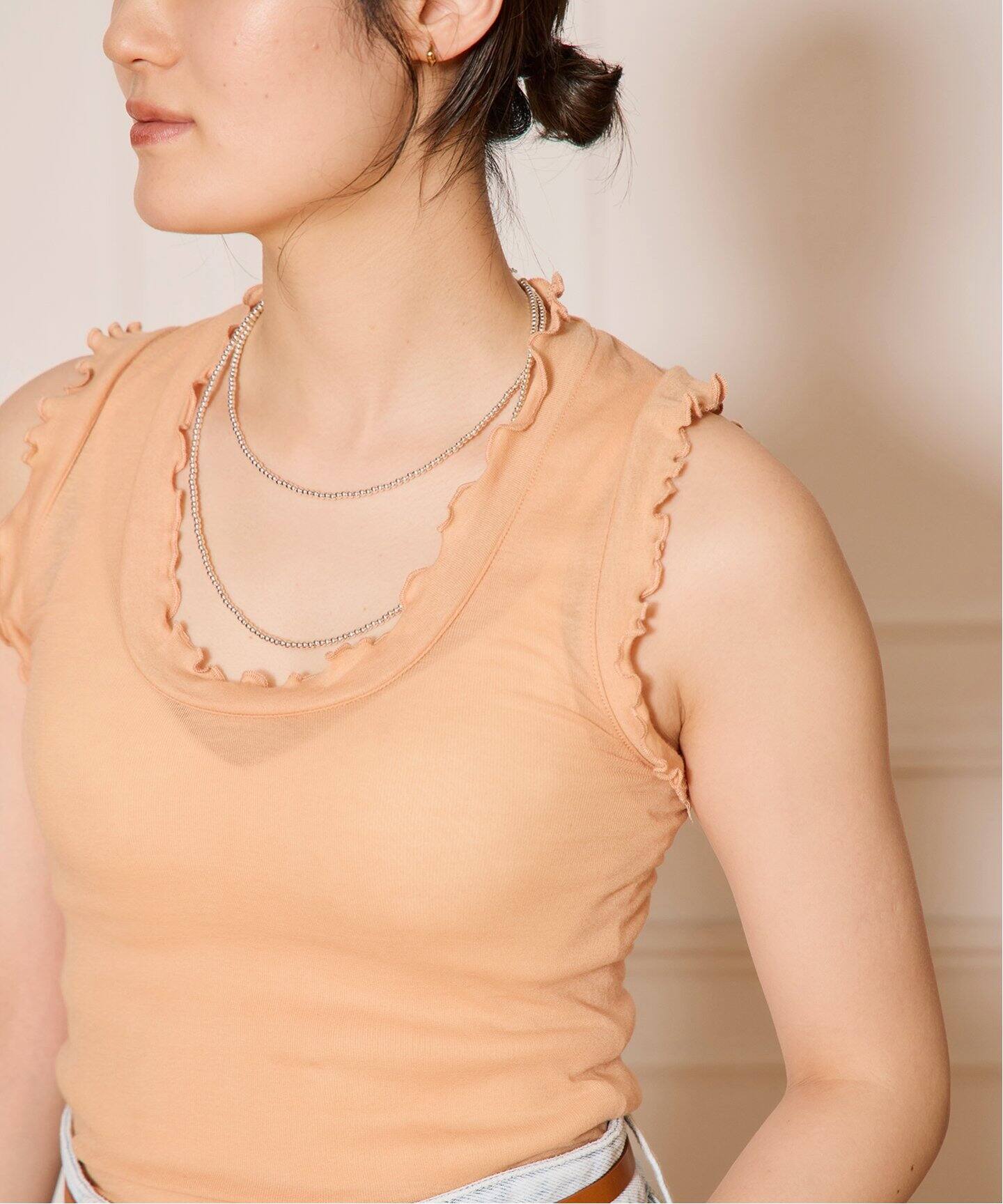 seamless basic./シームレスベーシック Flounce タンクトップ（タンクトップ）｜IENA（イエナ）の通販｜BAYCREW ...