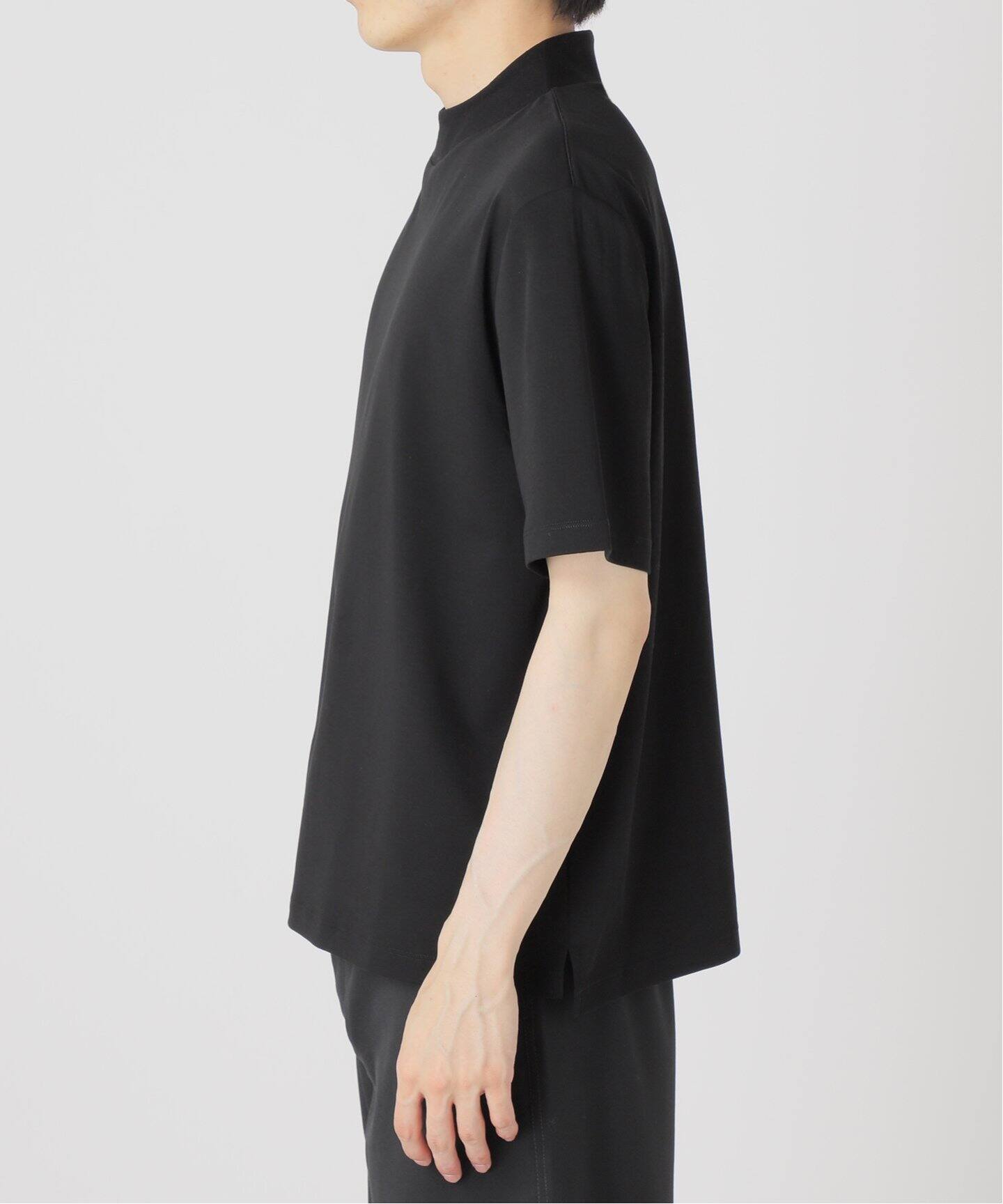 エディフィス（EDIFICE）/nomiamo (ノミアモ) 別注 スヴィンコットン モックネック ワイドTシャツ nomiamo (ノミアモ) 別注 スヴィンコットン モックネック ワイドT