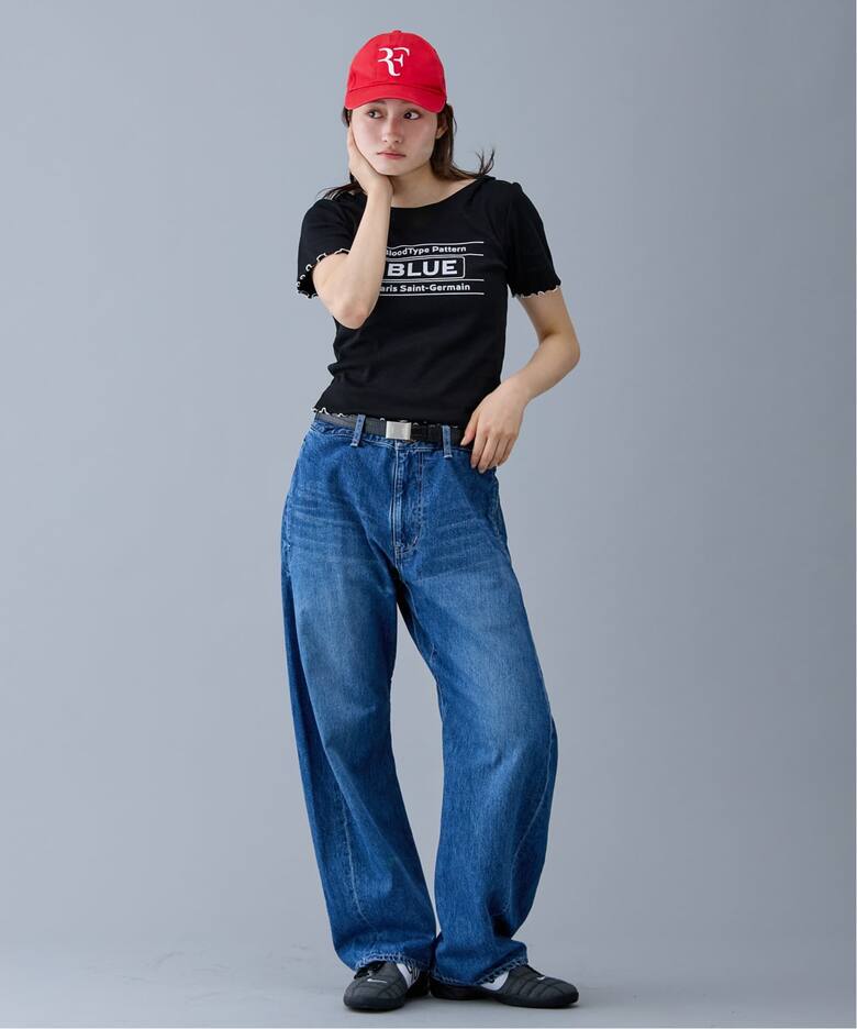 【EVA*PSG】 JP PATTERND BLUE TEE（Tシャツ／カットソー）｜Paris Saint-Germain（パリ ...