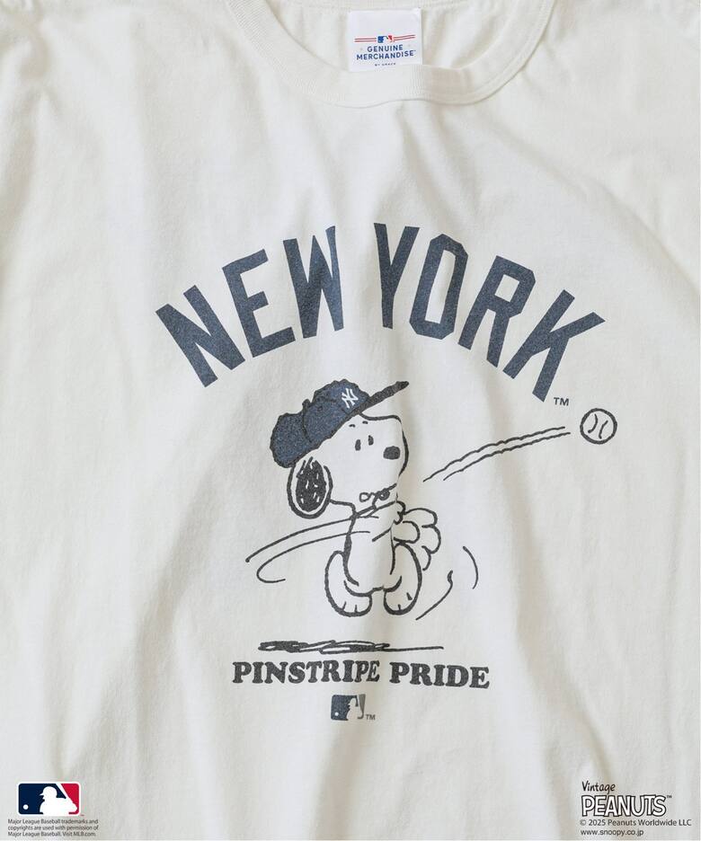 PEANUTS 別注 MLB ベースボール プリントTシャツ（Tシャツ／カットソー）｜JOURNAL STANDARD relume（ジャーナルスタンダード レリューム）の通販｜BAYCREW ...