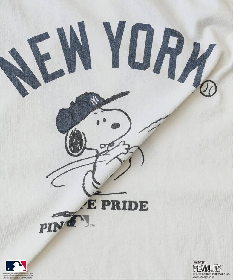 PEANUTS 別注 MLB ベースボール プリントTシャツ（Tシャツ／カットソー）｜JOURNAL STANDARD relume（ジャーナルスタンダード レリューム）の通販｜BAYCREW ...