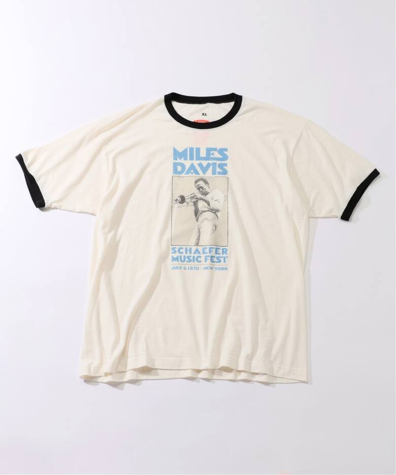 BLUESCENTRIC 別注 リンガーT ”MILES DAVIS NEW YORK CITY”（Tシャツ／カットソー）｜JOURNAL ...