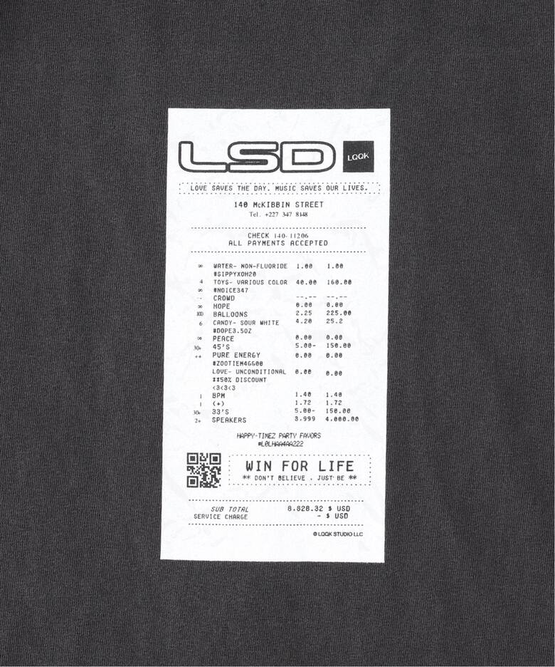 LQQK STUDIO / ルックスタジオ LSD TEE（Tシャツ／カットソー）｜WISM（ウィズム）の通販｜BAYCREW’S STORE