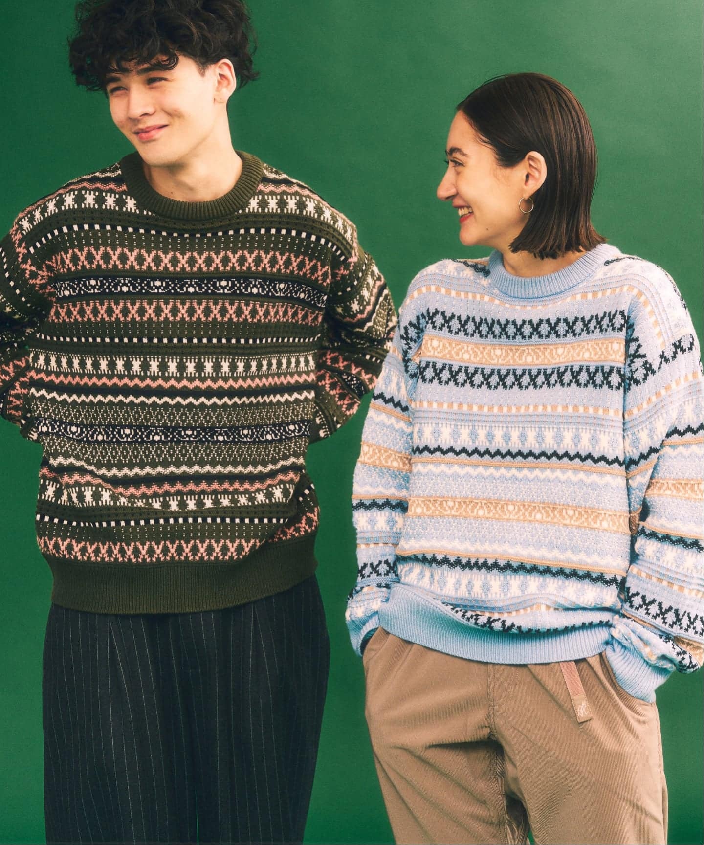 フェアアイルクルーニット（ニット／セーター）｜417 EDIFICE（フォー