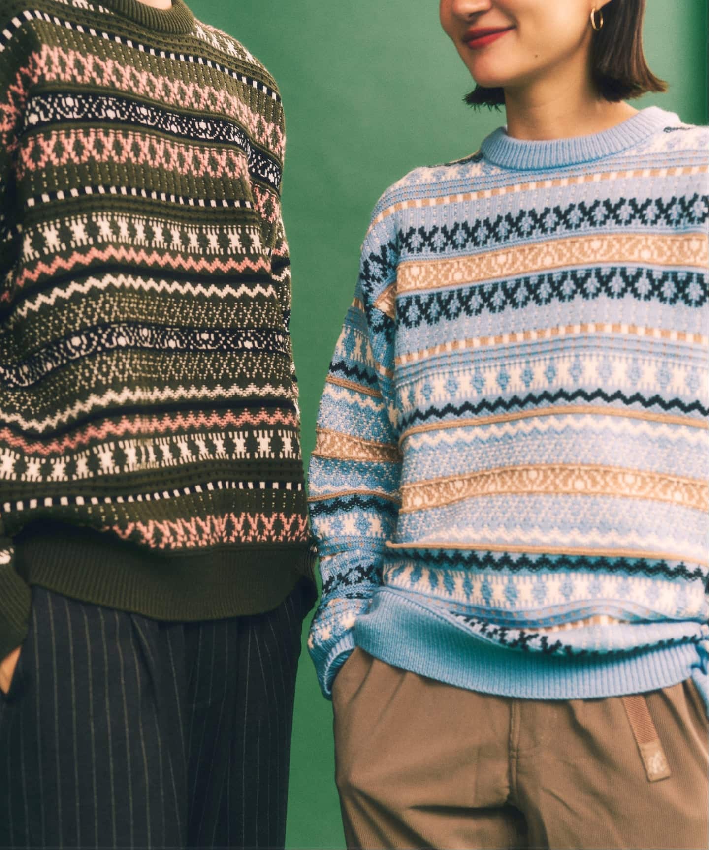 フェアアイルクルーニット（ニット／セーター）｜417 EDIFICE（フォー