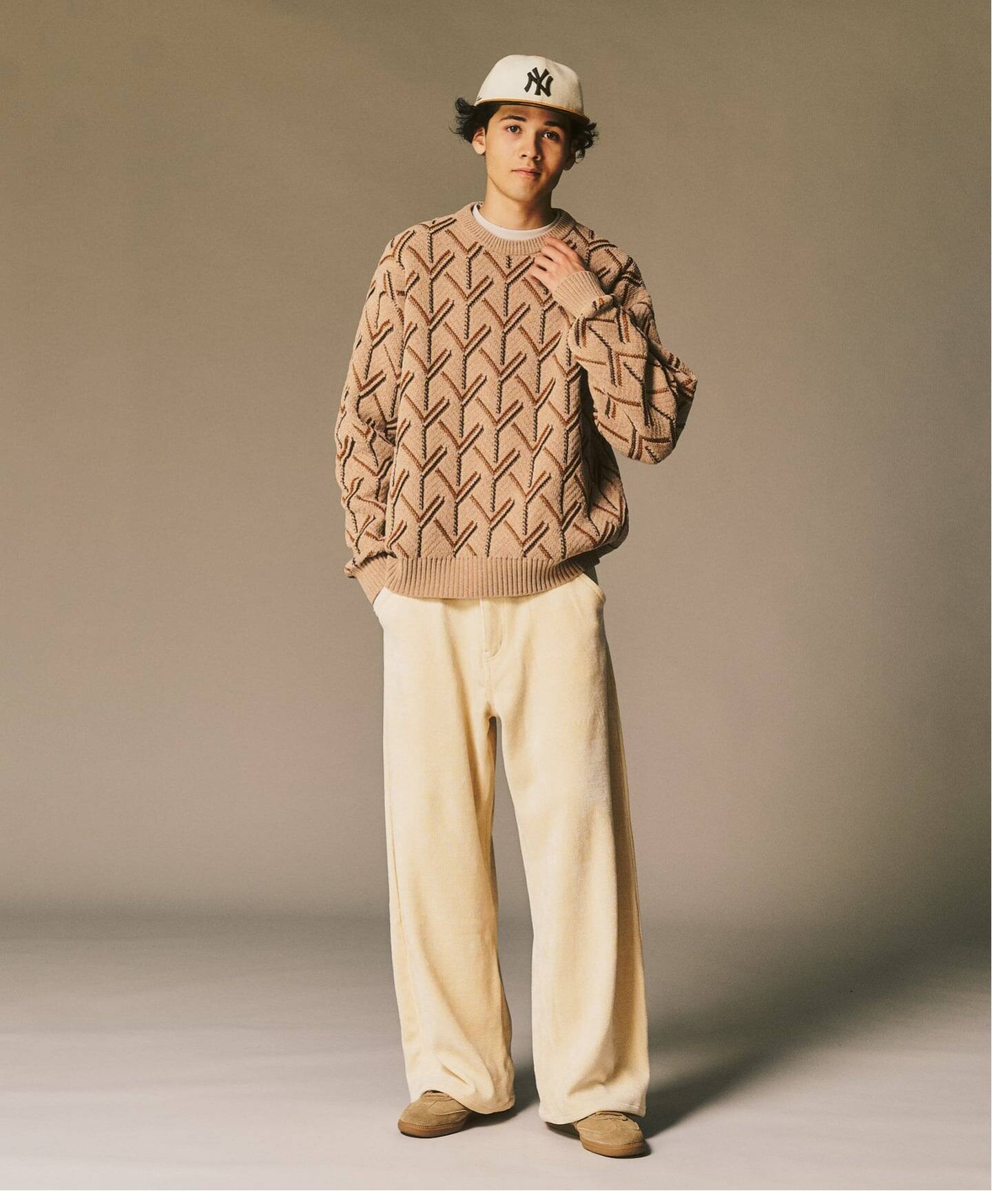 ジオメ ジャガードニットクルー（ニット／セーター）｜417 EDIFICE