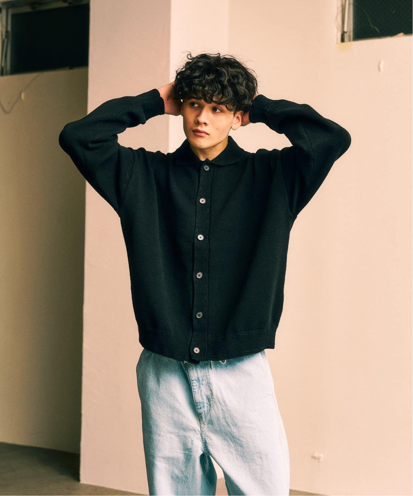 ステッチ ニットカーディガン（カーディガン）｜417 EDIFICE（フォー