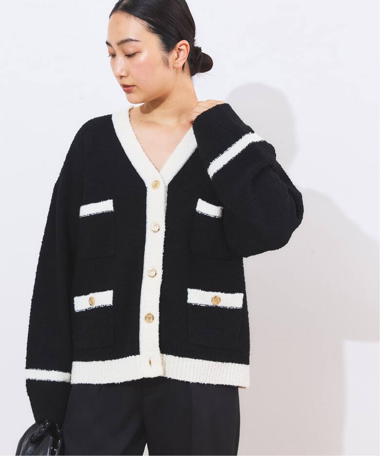 《SP》Smithバイカラーカーディガン（カーディガン）｜JOURNAL STANDARD L'ESSAGE（ジャーナルスタンダード レ ...