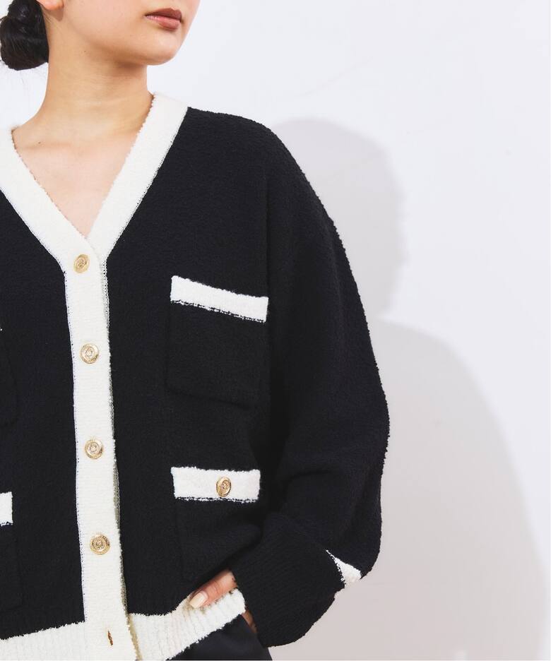 《SP》Smithバイカラーカーディガン（カーディガン）｜JOURNAL STANDARD L'ESSAGE（ジャーナルスタンダード レ ...