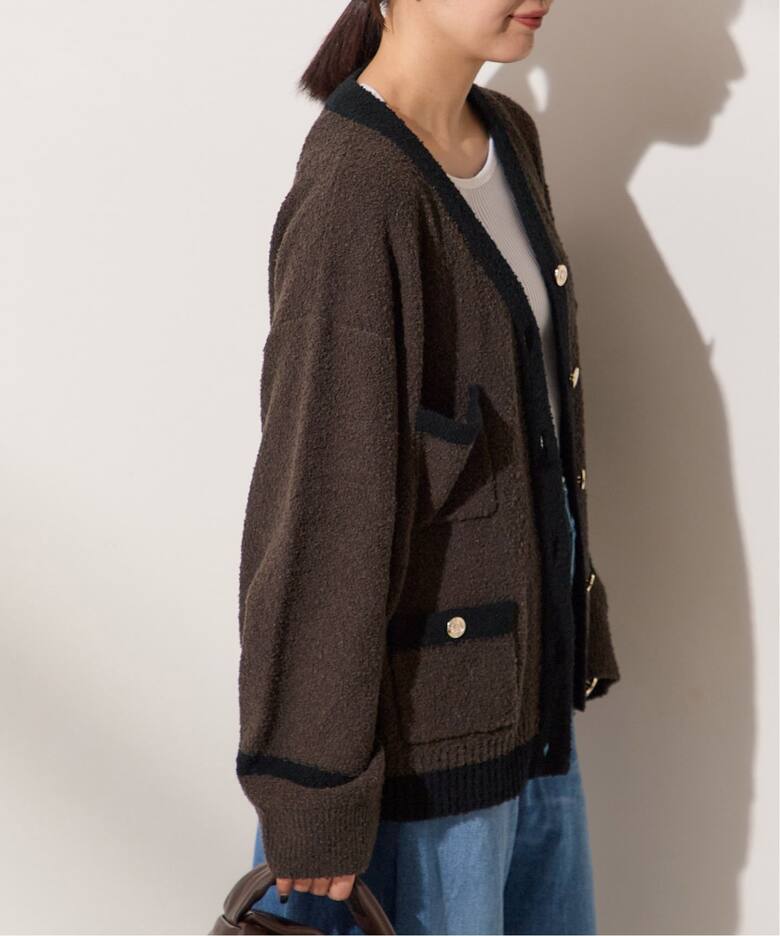 《SP》Smithバイカラーカーディガン（カーディガン）｜JOURNAL STANDARD L'ESSAGE（ジャーナルスタンダード レ ...